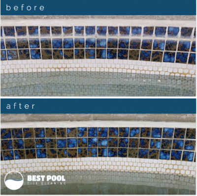 How to Remove Pool Tile Calcium - Best Pool Tile Cleaning